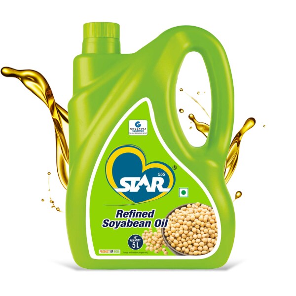 STAR 555 Soyabean Oil 5 Ltr - JioMart