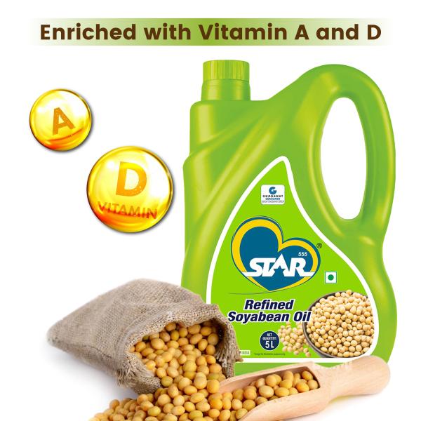 STAR 555 Soyabean Oil 5 Ltr - JioMart