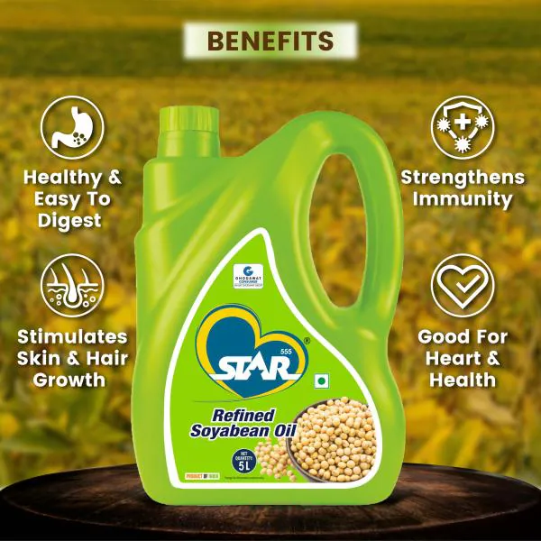 STAR 555 Soyabean Oil 5 Ltr - JioMart