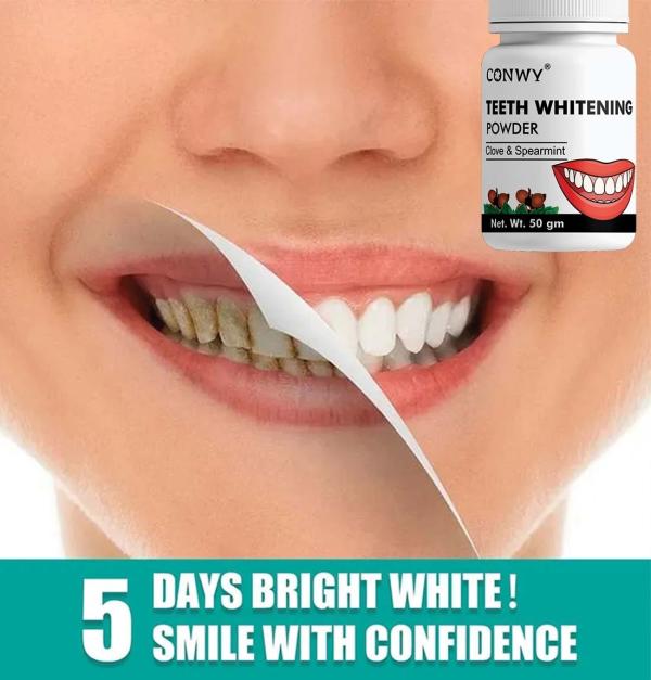 CONWY 100% Organic Neem Patti, Nimbu Chhal, Clove Based Teeth Whitening ...