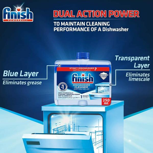 Finish Dishwasher Cleaner - 250 ml - JioMart
