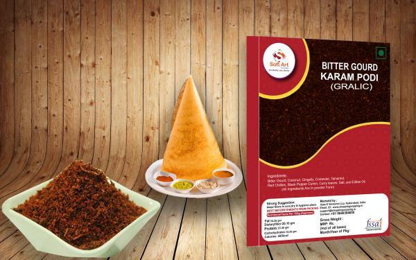 Soft Art Bitter Gourd Karam Podi 250g - JioMart