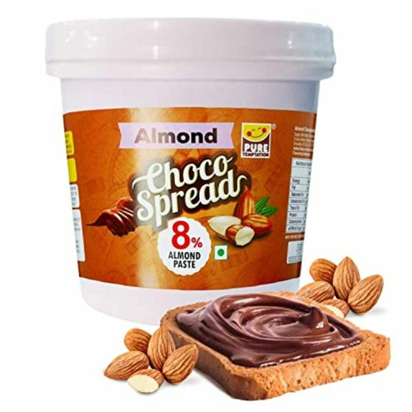 Pure Temptation Premium Almond Flavoured Chocolate Choco Spread Jar ...