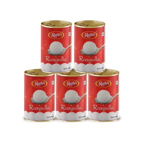 Rathi's Rasgulla, 500 Grams (Pack Of 5) - JioMart