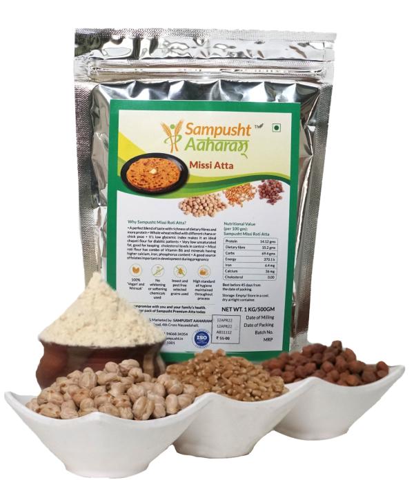 SAMPUSHT AAHARAM Missi Roti Atta (Missi Atta) - JioMart