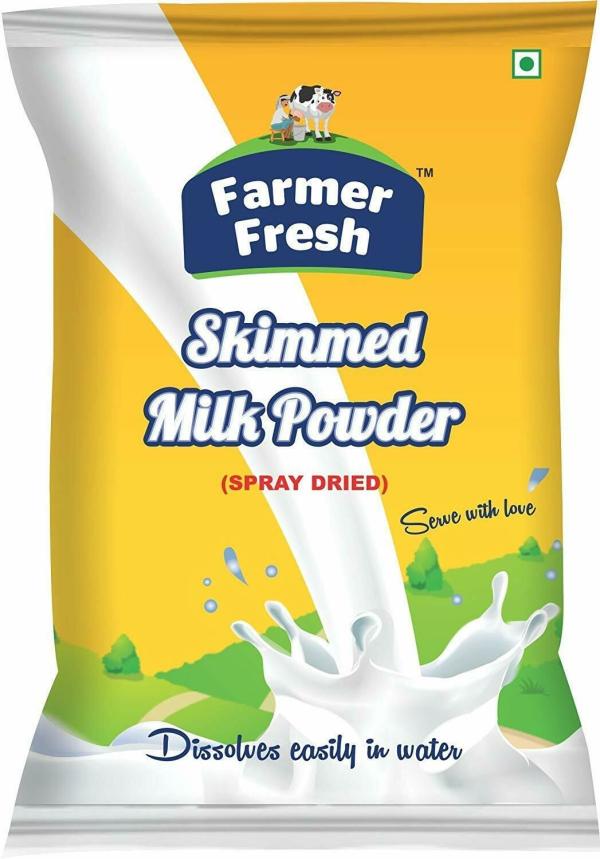 Farmer Fresh Pure & Premium 1 kg Skimmed Milk Powder | No Added ...