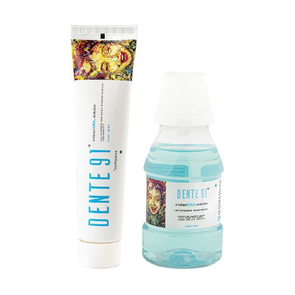 Dente91 Cool Mint Remineralizing toothpaste for Sensitive teeth 100 g ...