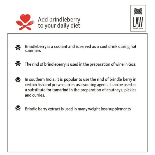 looms & weaves - Brindleberry/ Kerala Kudampuli /Garcinia Cambogia ...