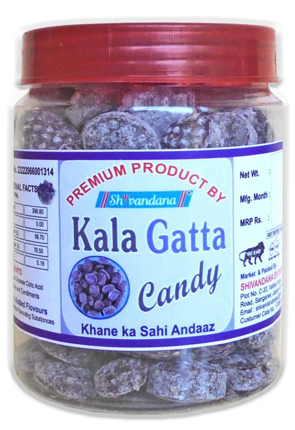 Black Pepper Flavoured Candy Black Salt | Kala Khatta Candy Toffee 500 ...