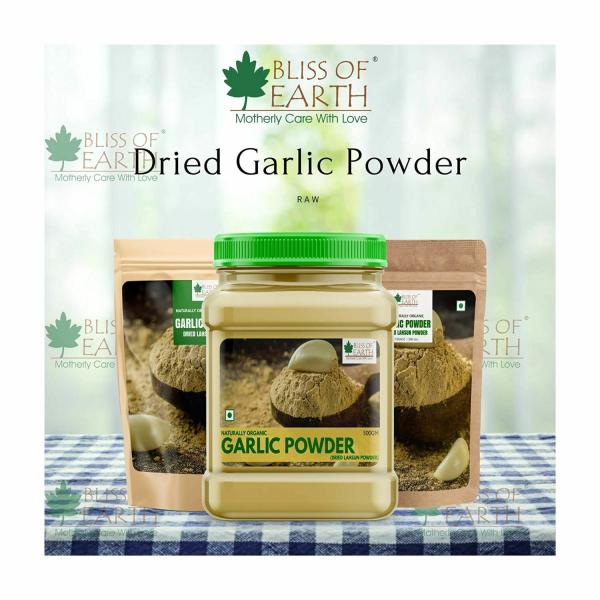 Bliss of Earth 500gm Naturally Organic Garlic Powder Dried For Cooking ...