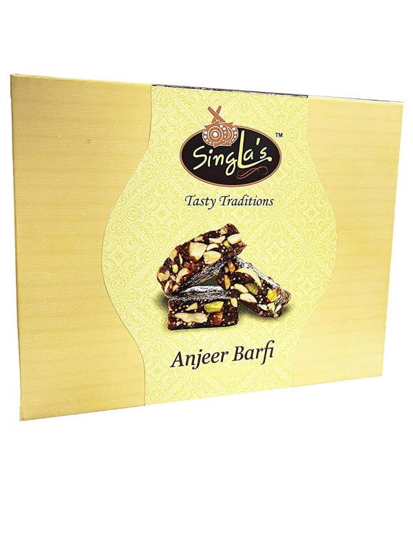 Singla Sweets Anjeer Barfi Delicious Tasty Sweet 400G - JioMart