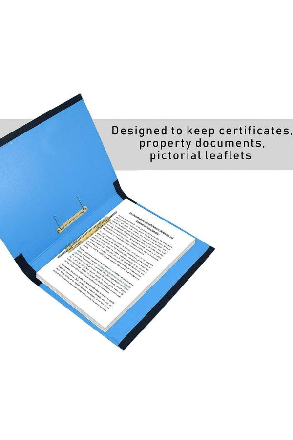 Tulman Document Folder A4 Size Spring Files (Pack of 8) - JioMart