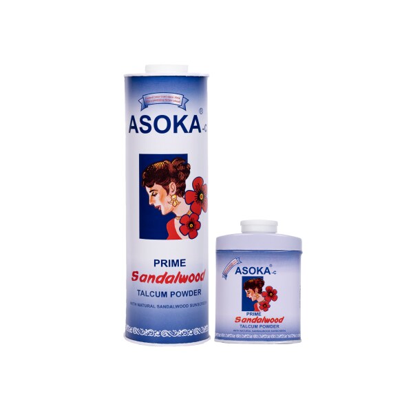 Asoka-C Sandalwood Talcum Powder - Combo Pack (300 & 35) Gms - JioMart