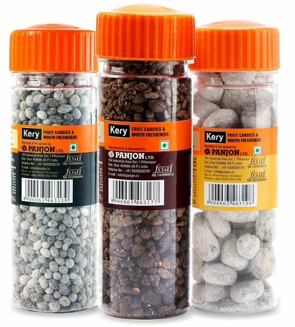 Kery Mouth Freshener Jeera Goli, Chatpata Khajoor, Hing Peda [100% ...