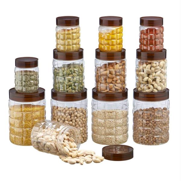 Steelo Maroon Plastic Solitare Kitchen Storage Container, 300 Ml - JioMart