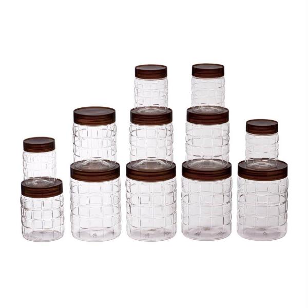 Steelo Maroon Plastic Solitare Kitchen Storage Container, 300 Ml - JioMart