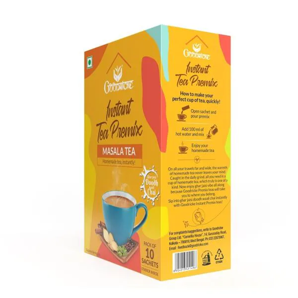 Goodricke Instant Tea Premix - Masala Tea ( 10 Sachets x 2 Pack) - JioMart