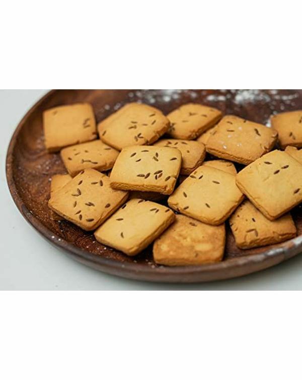 Mamus Infusion Salted Cumin Cookies Vegeterian 250 g (Pack of 3) - JioMart