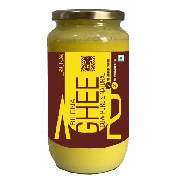 LAUVA ORGANIC COW GHEE A2 900ML - JioMart