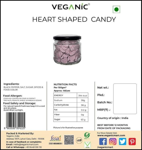 Veganic Chatpata chand Sitara & Chatpati Gulabi Candy | Sweet & Sour ...