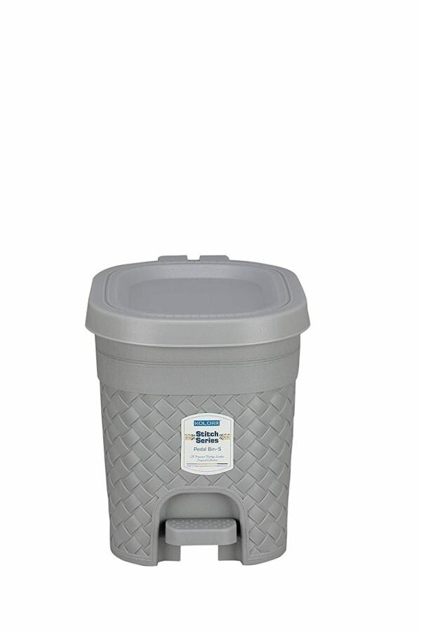 Kolorr Stitch Pedal Waste Bin Modern Design Trash Can Plastic Dustbin ...
