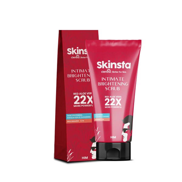 Clensta Face Brightening & Detan Scrub With 3% Walnut Shell 50 gm ...