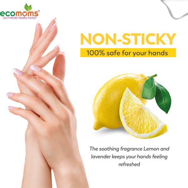 Ecomoms HandSanitizer, 75% Alcohol WHO Formula, (5Litres) - JioMart