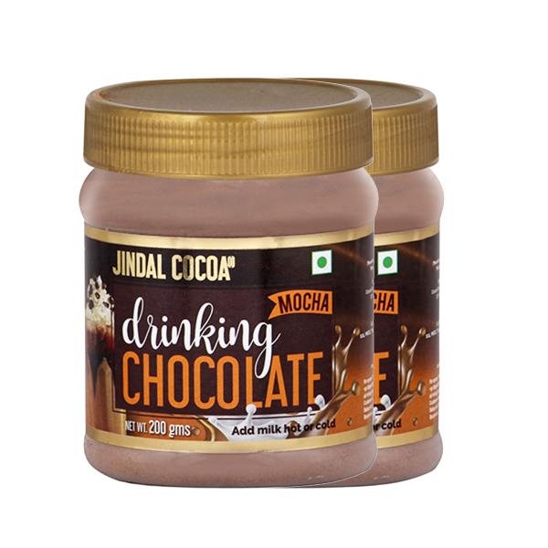 JINDAL COCOA DRINKING CHOCOLATE MOCHA 200GM (PACK OF 2) - JioMart