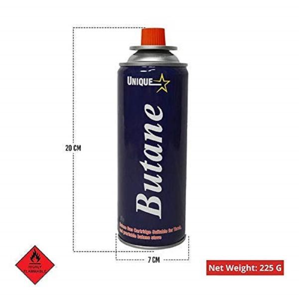 GRAND CONYON ADVENTURES Portflame Butane Gas Canister 225g Can Easy to ...
