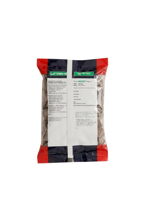 Unisha Cardamom Black Whole Elaichi (Badi Elaichi, Sabut Elaichi) (200g ...