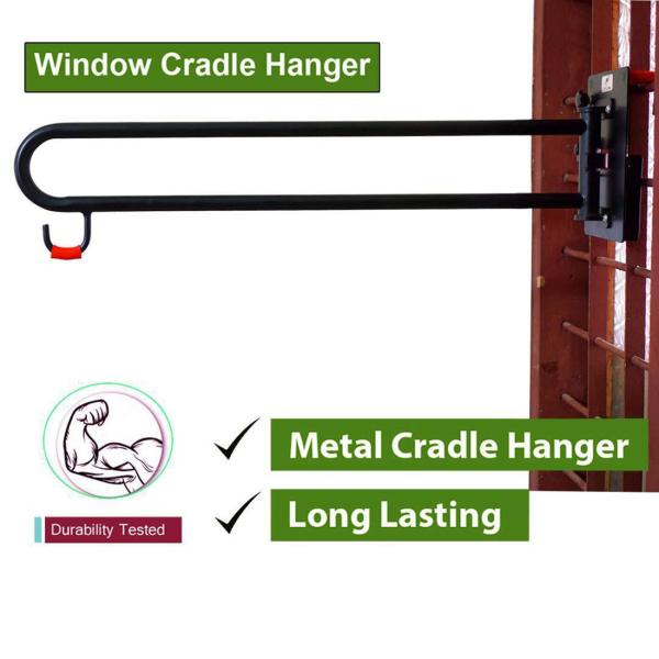 Little Chime Baby Mounted Foldable Window Cradle Hanger (77 x 20 x 8 cm ...