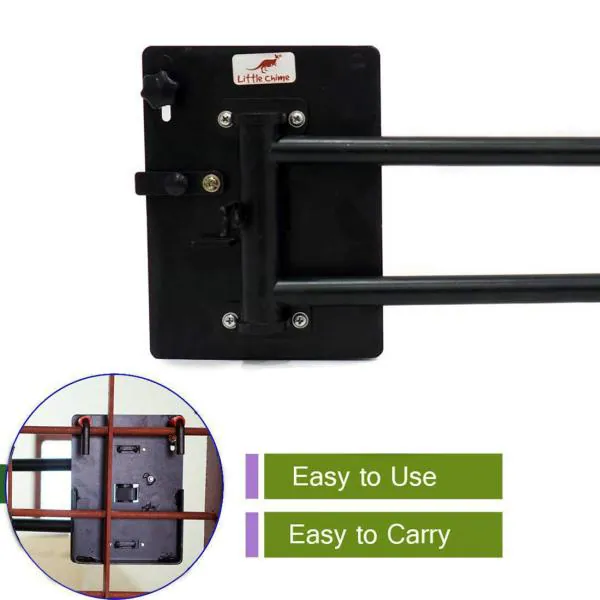 Little Chime Baby Mounted Foldable Window Cradle Hanger (77 x 20 x 8 cm ...