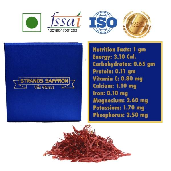 Strands Saffron Original Kesar ISO Certified | A1++(Grade1) Zafran ...