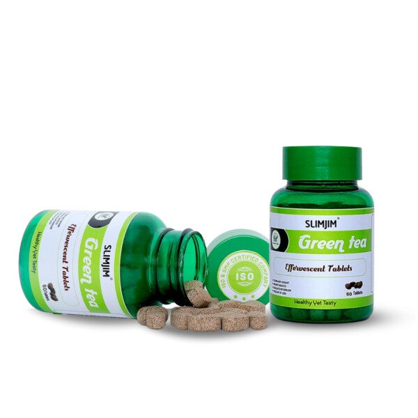 Slimjim Green Tea with Garcinia Cambogia, Tulsi, Ginger, Organic Green ...