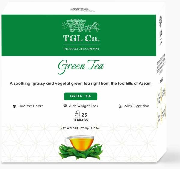 TGL Co. Green Tea Bags, 25 Tea Bag - JioMart