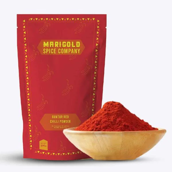 Marigold Spice Company Natural Guntur Red Chilli Powder(200gm) - JioMart