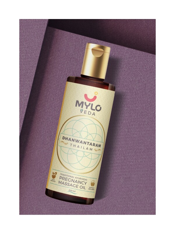 Mylo Veda Ayurvedic Pregnancy Massage Oil for Stretch Marks ...