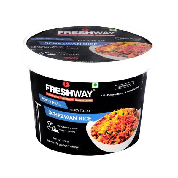 Freshway Ready to Eat Combo (Veg. Biryani Pot, Schezwan Rice, Mexican ...