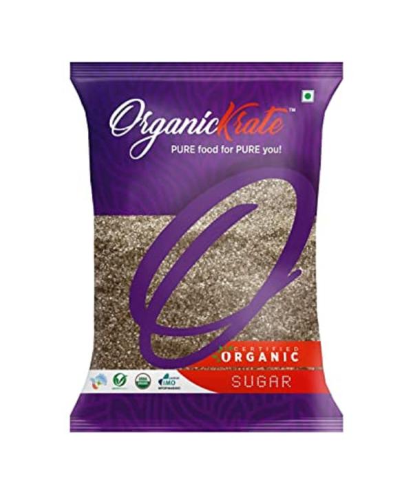 OrganicKrate Organic Raw Sugar - Unrefined Sugar - Unprocessed Sugar ...