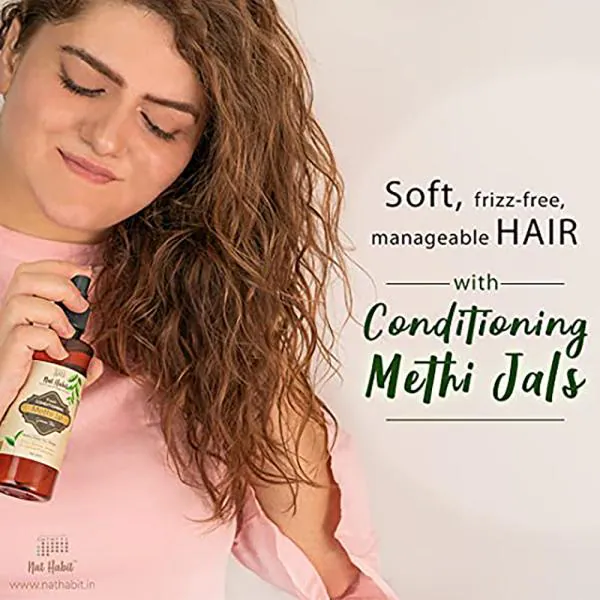 Nat Habit Rosemary Conditioning Methi Jal, Hair Spray Serum| Hair ...