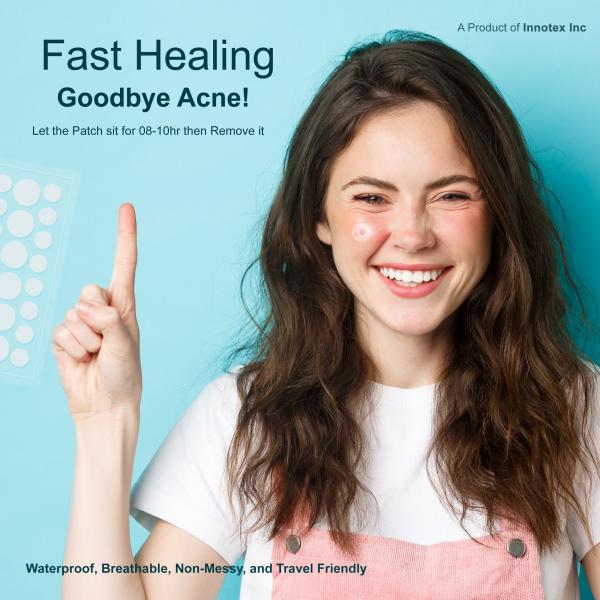 MasKing Acne-pimple healing patch 100% hydrocolloid, transparent ...