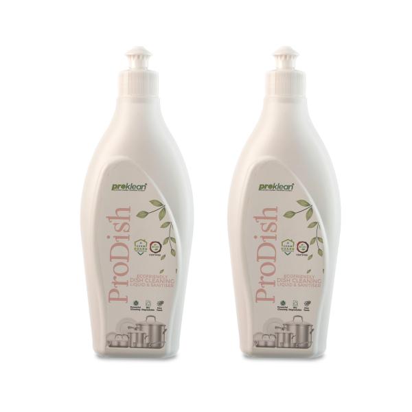 Proklean ProDish | Sanitising Dish Cleaning Liquid 500 Ml Pack of 2 ...