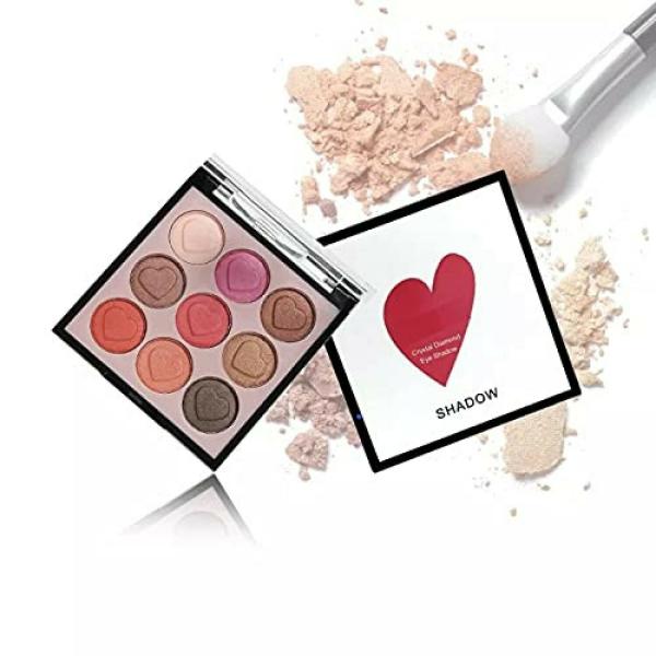 HUDA GIRL , 9 Colors Eyeshadow Palette Long Wearing And Easily ...