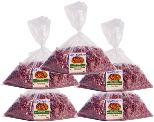 Vale Of Kashmir Bhaderwah Kashmiri Rajma, Kashmiri Red Kidney Beans 5 ...