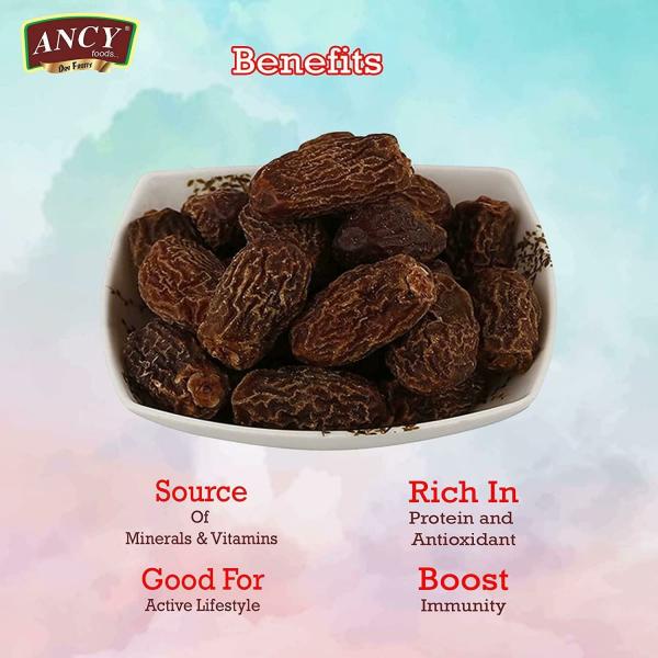 Ancy Red Dry Dates/ Lal Sukha Khajoor 1 kg (4X250 g) - JioMart