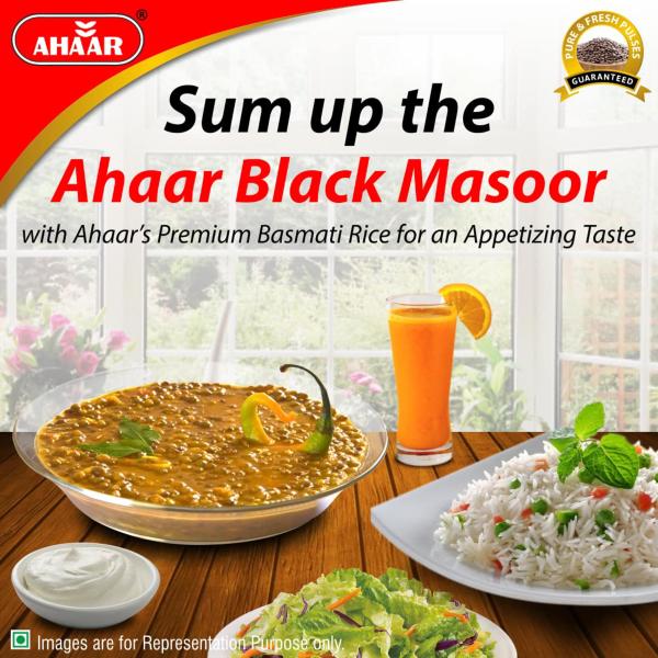 Ahaar Black Masoor Dal - 500 Gram - JioMart