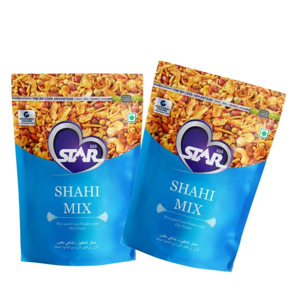 STAR 555 Shahi Mix Namkeen - Rice, Cornflake & Dry Fruits, Mixture ...