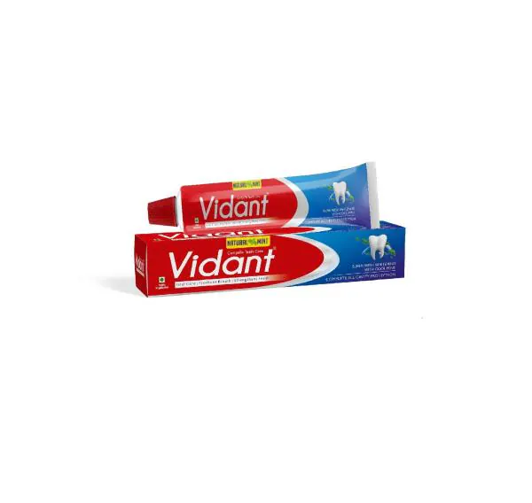 Vidant White Toothpaste 200g (Pack of 3) - JioMart