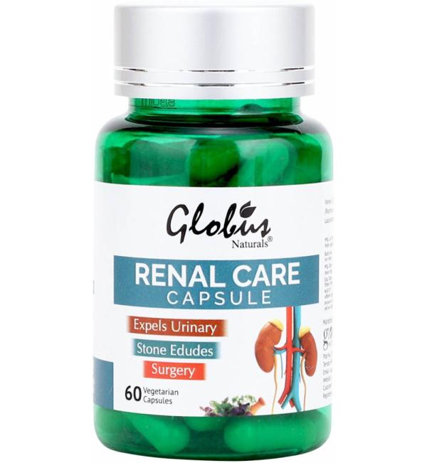 Globus Naturals Renal Care Ayurvedic Capsule for Urinary Tract Kidney ...