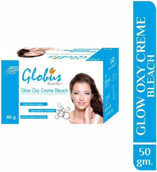 Globus Glow Oxy Cream Bleach Pack Of 3 (150 G) - JioMart
